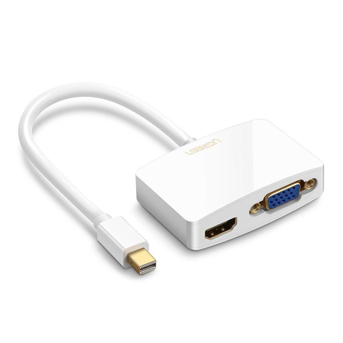 UGREEN MD115 2-in-1 Mini DP to HDMI VGA Converter, Amman, Jordan
