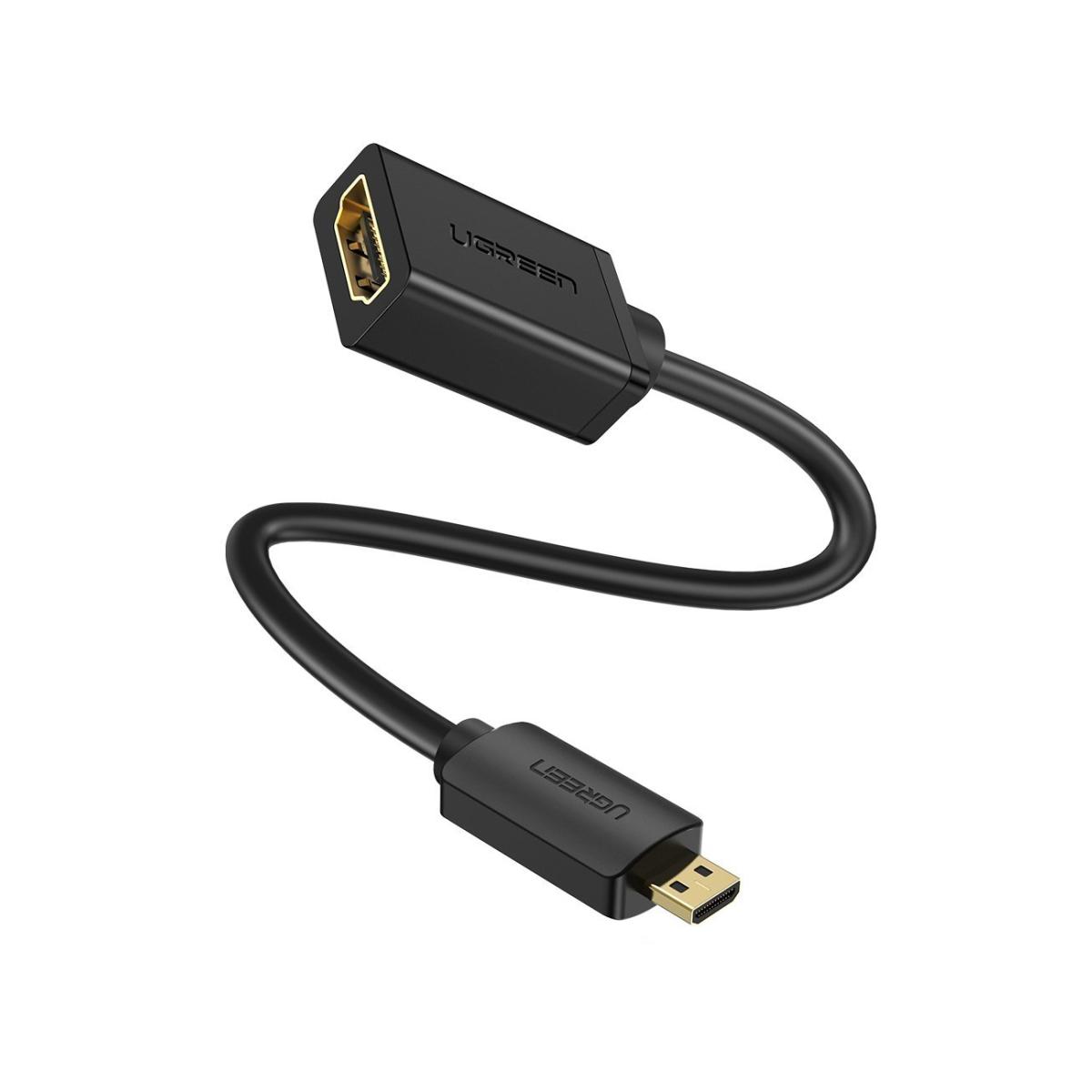 Ugreen HD107 Micro HDMI to HDMI Female Cable Adapter, Amman, Jordan