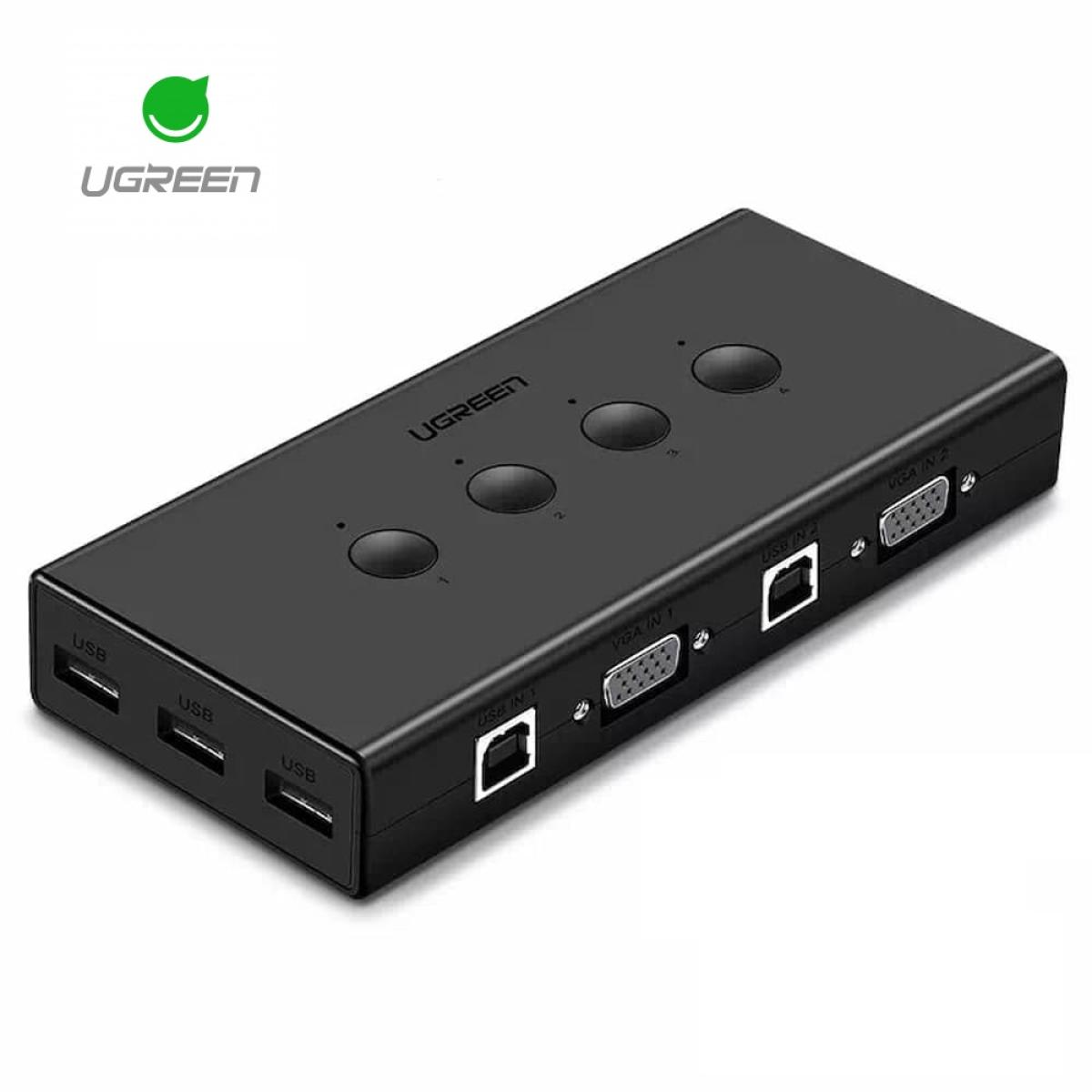 Ugreen CM154 4-Port USB KVM Switch Box - Easy Device Control, Amman, Jordan