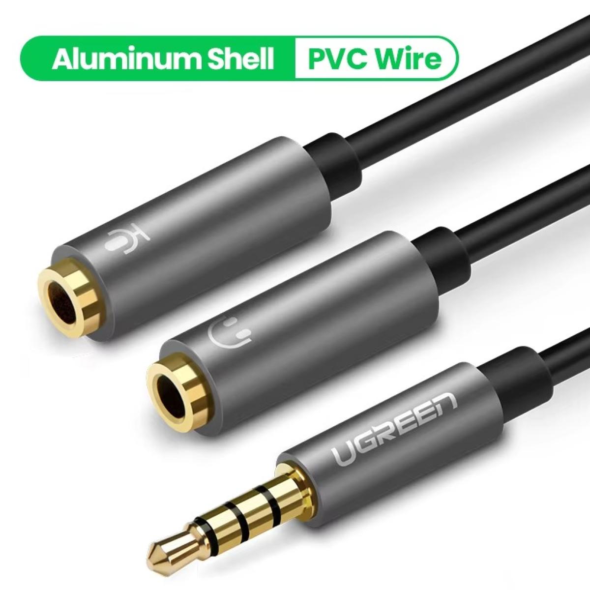 Ugreen AV141 3.5mm Male to 2 Female Headphone Splitter Cable, Amman, Jordan
